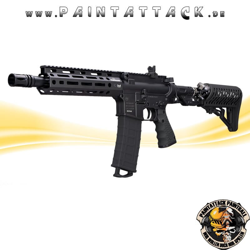 Tippmann TMC Elite Air Stock Edition MagFed Paintball Markierer schwa